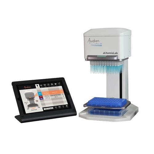 Pipeteador electrónico - microPro 20 - AltemisLab Ltd - de multicanal
