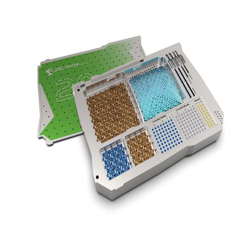 Kit de instrumentos para cirugía ortognática - Special System D-MMS mesh System - Delphos Implants