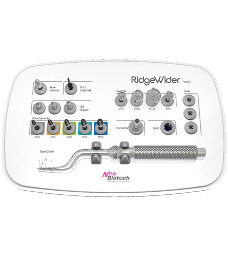 Kit de instrumentos para implantología dental - Ridge-Wider - Neobiotech