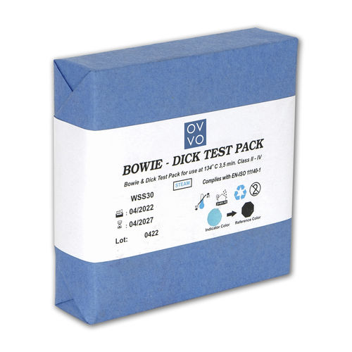 Kit de prueba de esterilización - OVVO Bowie Dick Test Pack - OVVO ...