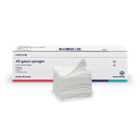 Compresa de gasa de algodón - SPO171 - Covetrus - absorbente