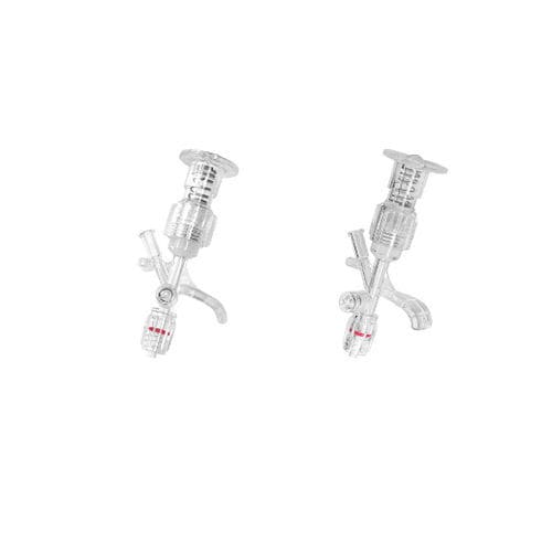 Conector para perfusión con válvula hemostática - A00R12 - HuBioMed - en Y