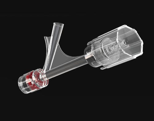 Válvula hemostática - ROVERSA™ - SYNDEO Medical - de policarbonato