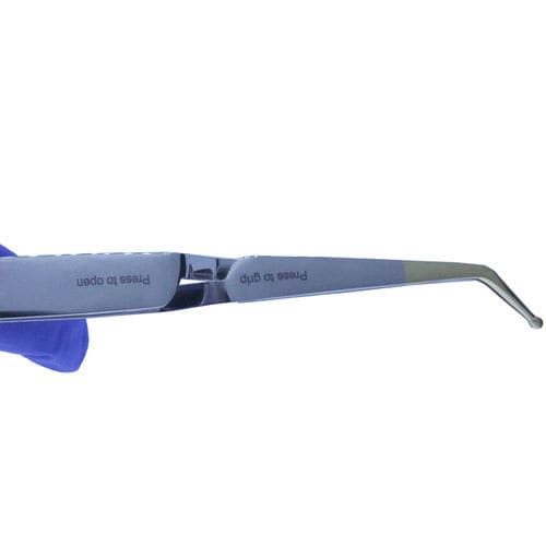 Pinza dental quirúrgica - SureTact™ - Markson Dental Systems - curvada