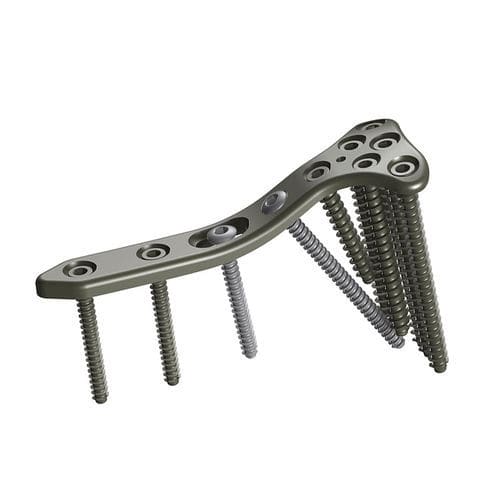 Placa de compresión para tibia - PROMET - I.T.S. - porción proximal ...