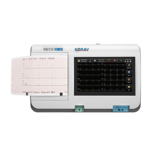 Electrocardiógrafo para diagnóstico en reposo - NECG SE-301 - NORAV ...