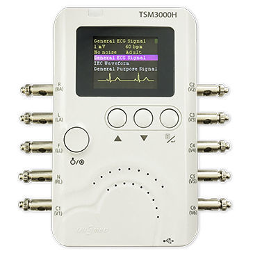 Simulador ECG - TSM3000H - TRISMED - de frecuencia cardíaca / para ...