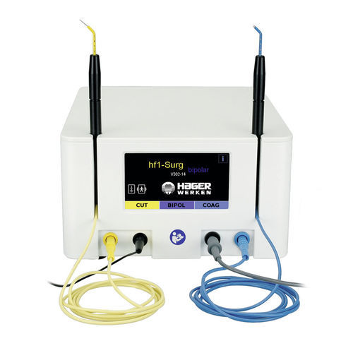 Bisturí eléctrico corte bipolar - hf1 Surg® - Hager & Werken ...