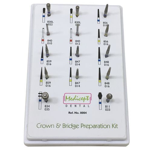 Kit de instrumentos para prótesis dentales - 8004 - Navadha Enterprises
