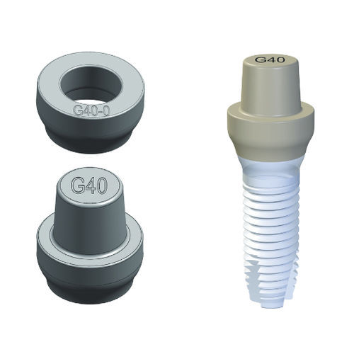 Pilar de cicatrización de PEEK - G40 - Z-Systems AG - recto