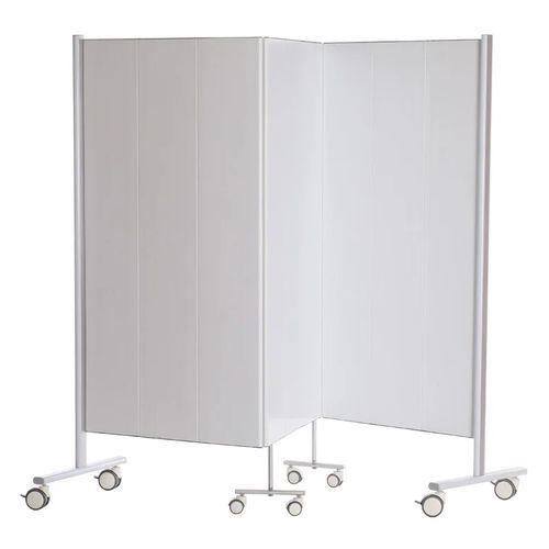 Biombo médico con ruedas - MHAP 2020 - MIXTA - 3 paneles / con cortina ...