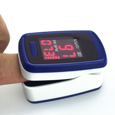 Pulsioxímetro compacto - Oxy plus - Meditech Equipment - de dedo