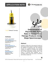 Espectrofotómetro UV-vis - SoloVPE - Repligen - ultravioleta / para la ...