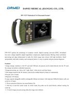 Ecógrafo veterinario de mano - S0 - Dawei Medical - de uso múltiple / para porcinos / para óvidos