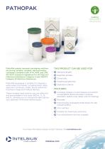 Recipiente para muestras para transporte - PathoPak - DGP Intelsius ...