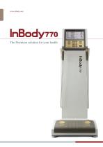 Analizador de la composición corporal por bioimpedancia - InBody 770 ...