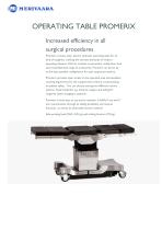 Mesa de operaciones universal - GRAND PROMERIX - Merivaara ...