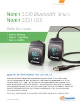 Pulsioxímetro de dedo - 3230 - Nonin - médico / inalámbrico ...