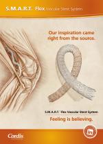 Stent periférico - S.M.A.R.T.™ Flex - Cordis - de nitinol / autoexpandible