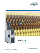Espectrómetro de masa - timsTOF - Bruker Daltonics Inc. - IMS / para la investigación