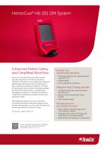 Analizador de hemoglobina POC - HemoCue® Hb 201 DM - HemoCue - para ...