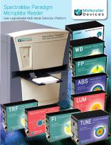Lector de microplacas multimodo para absorbancia - SpectraMax® Paradigm ...