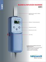 Calentador de infusión para diálisis - QW3 - Keewell Medical Technology - de emergencia / para ...
