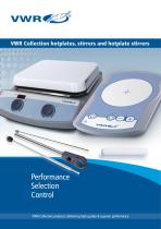 Agitador de laboratorio magnético - 442-0883 - VWR - analógico / compacto
